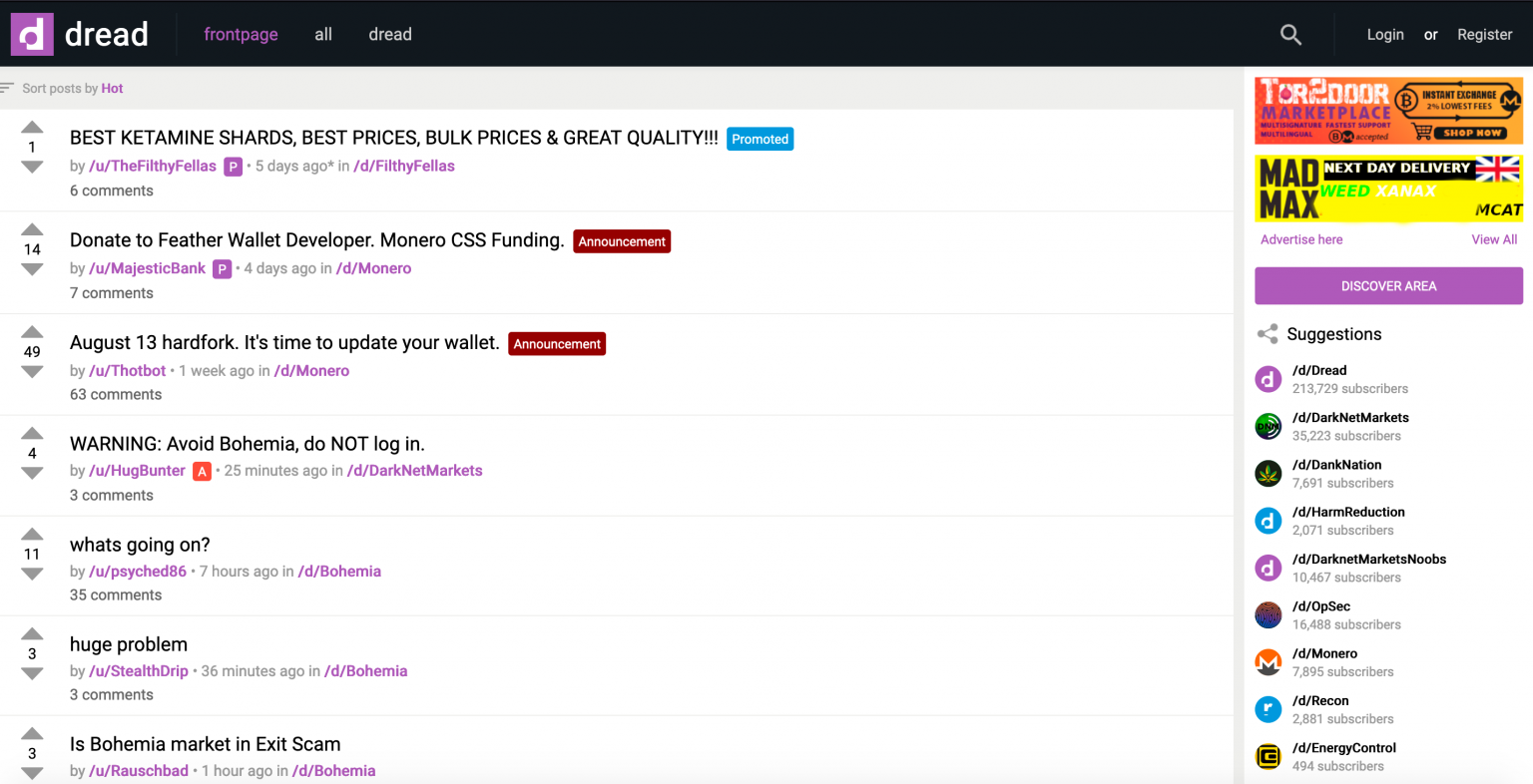 DARKWIKI — Список даркнет сайтов актуальных в 2025 году.